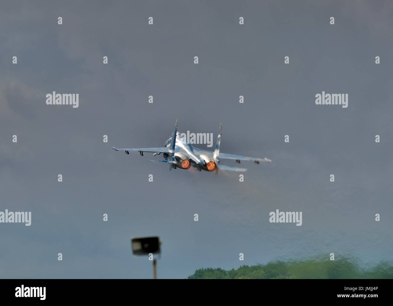 Su-27 Flanker fighter jet Stock Photo - Alamy
