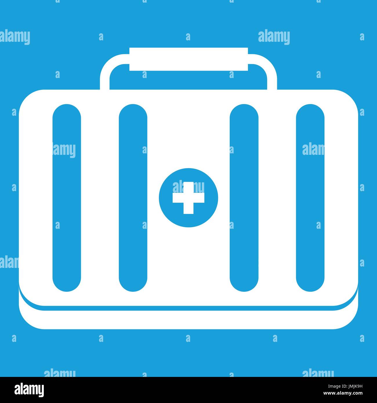 First aid kit icon white Stock Vector Image & Art - Alamy