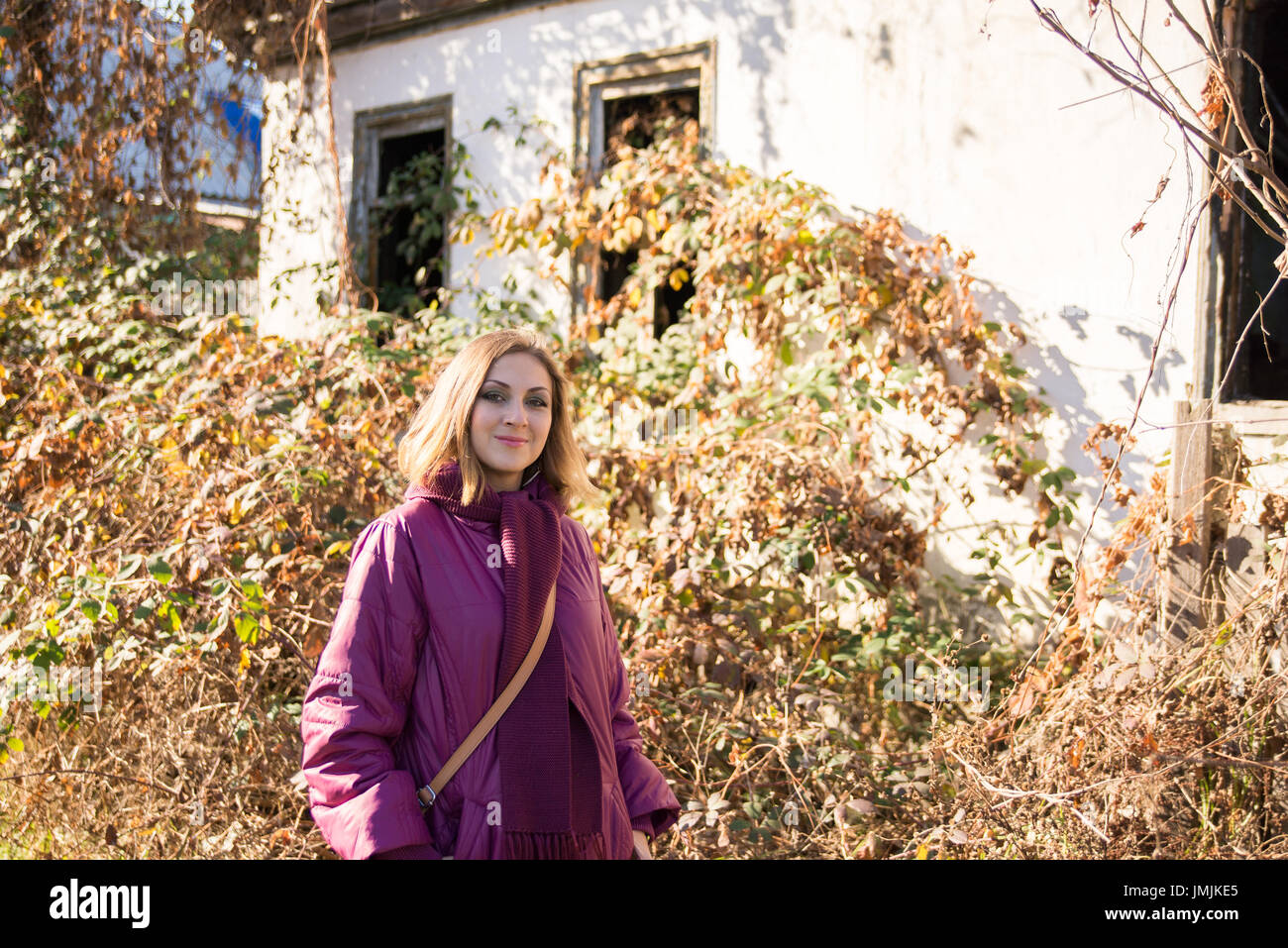 Portrait of the affable and young girl Stock Photo - Alamy
