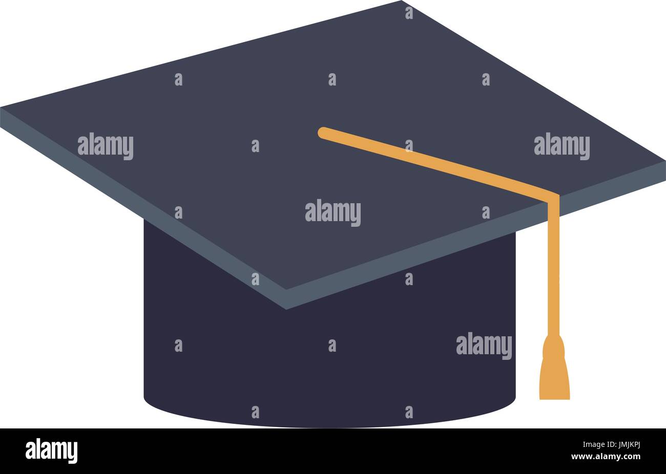 graduation hat accessory degree celebration Stock Vector Image & Art ...