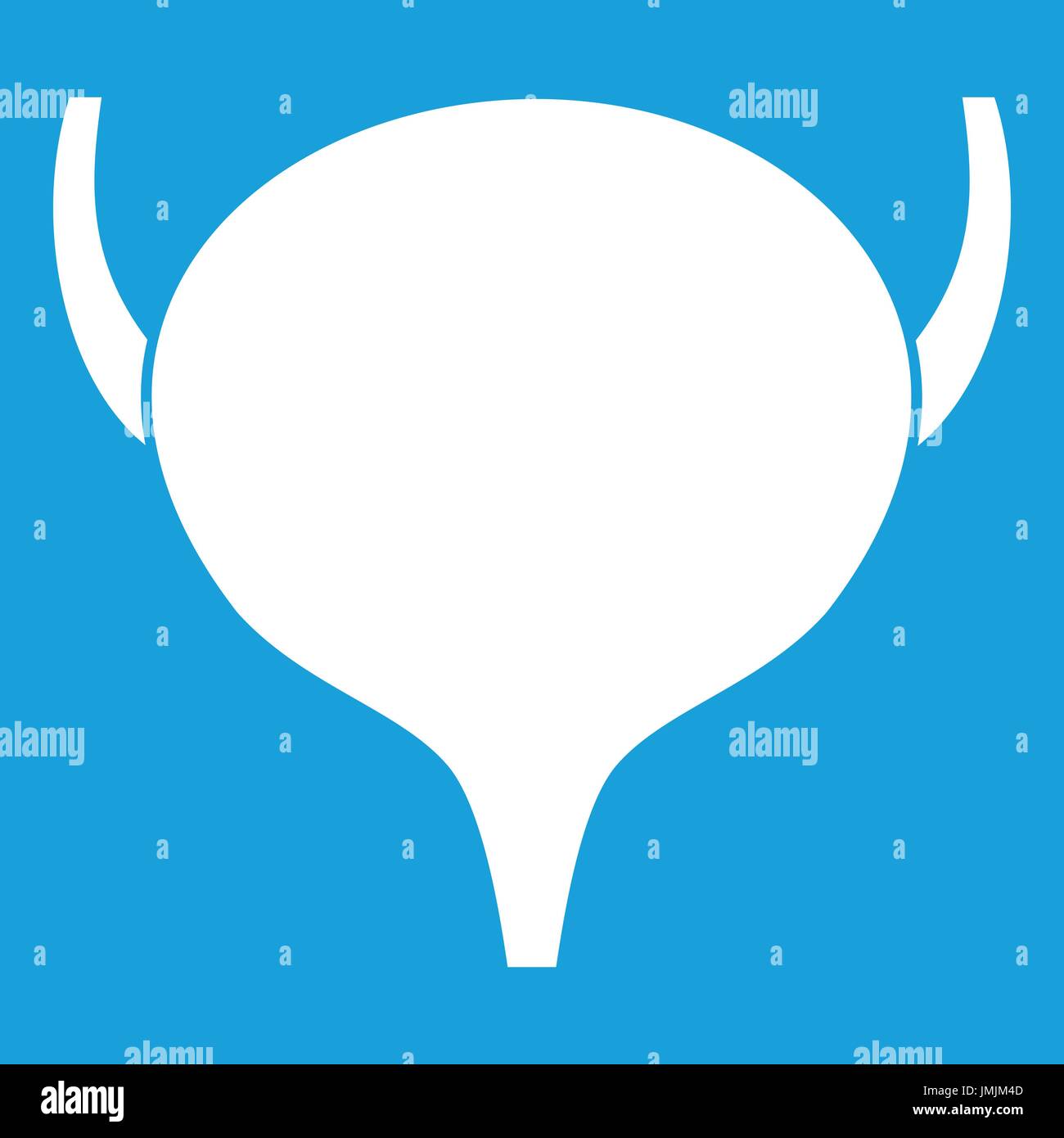 Bladder icon white Stock Vector Image & Art - Alamy