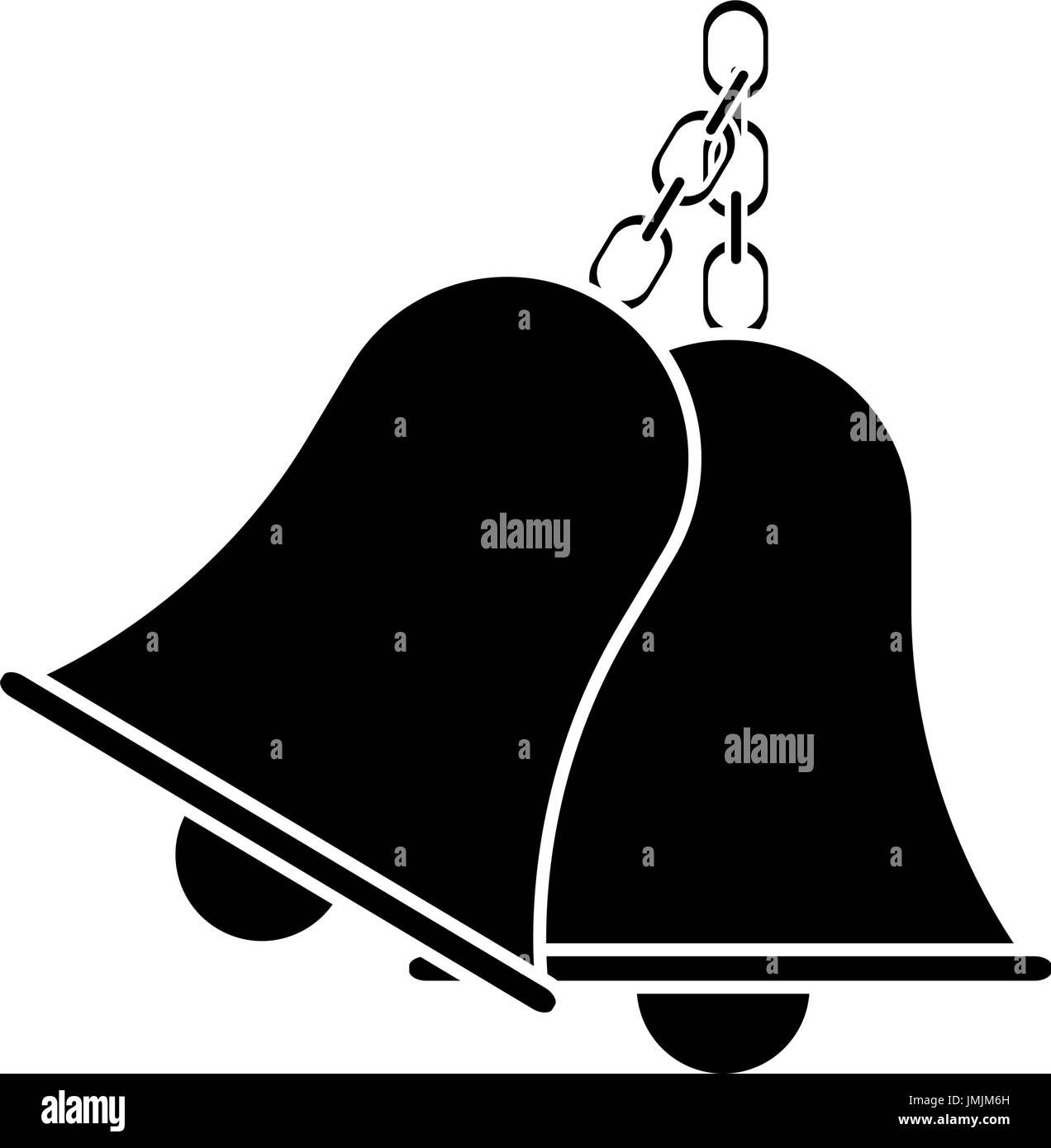 Bells hang Stock Vector Images - Alamy
