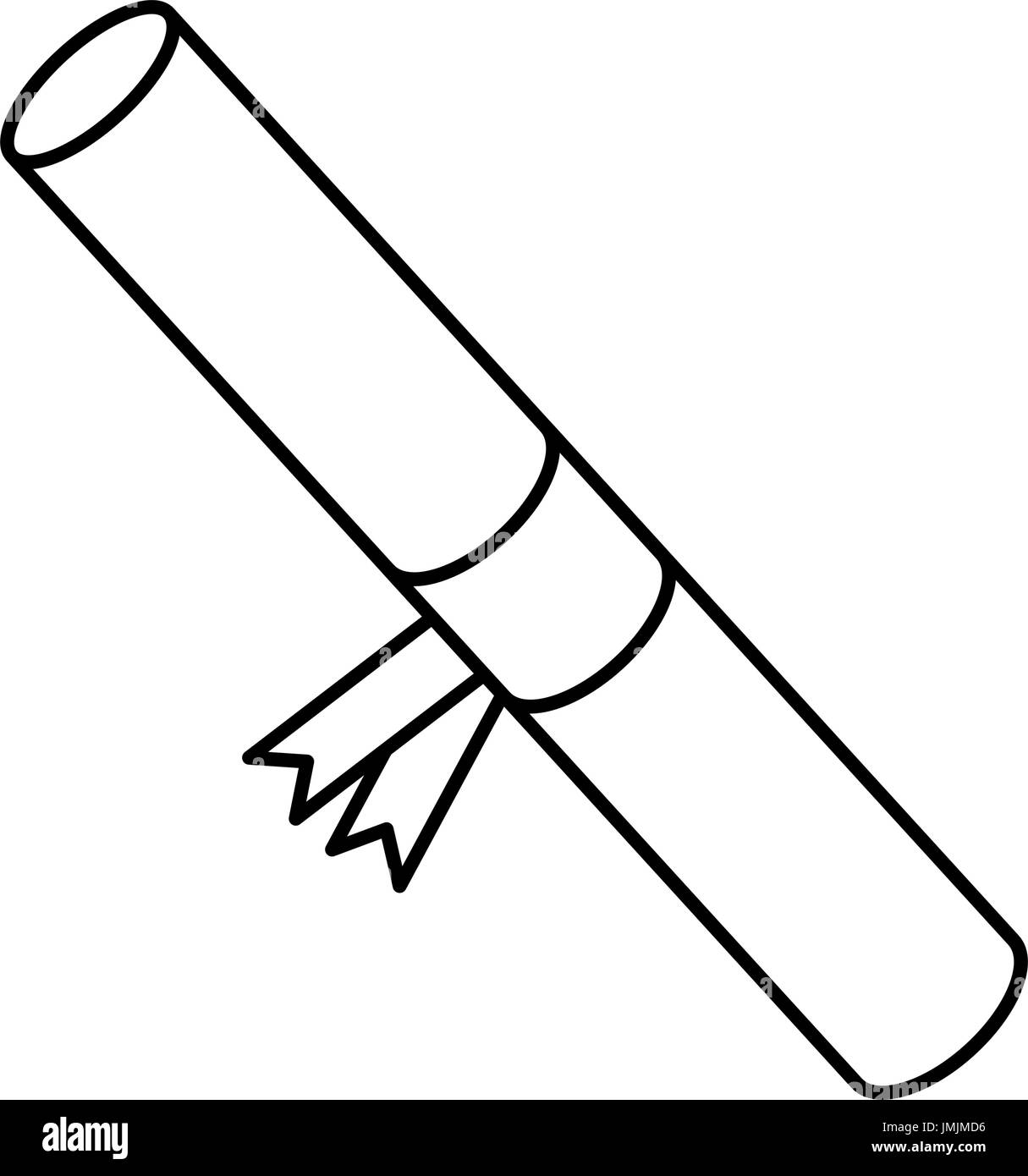 Rolled certificate Black and White Stock Photos & Images - Alamy