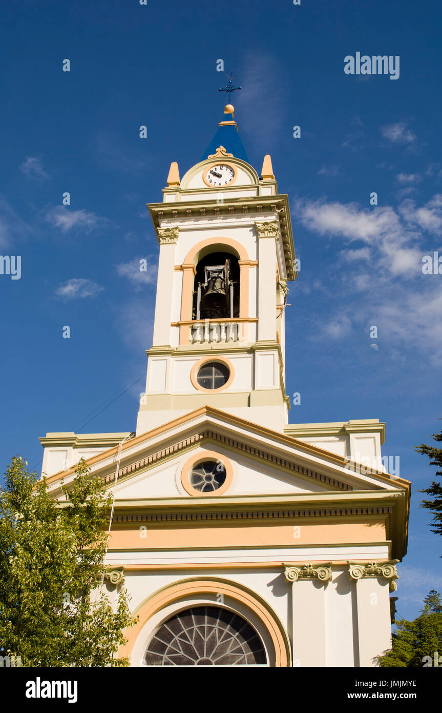 Chile, Patagonia, Punta Arenas, Main Square, Cathedral Stock Photo - Alamy