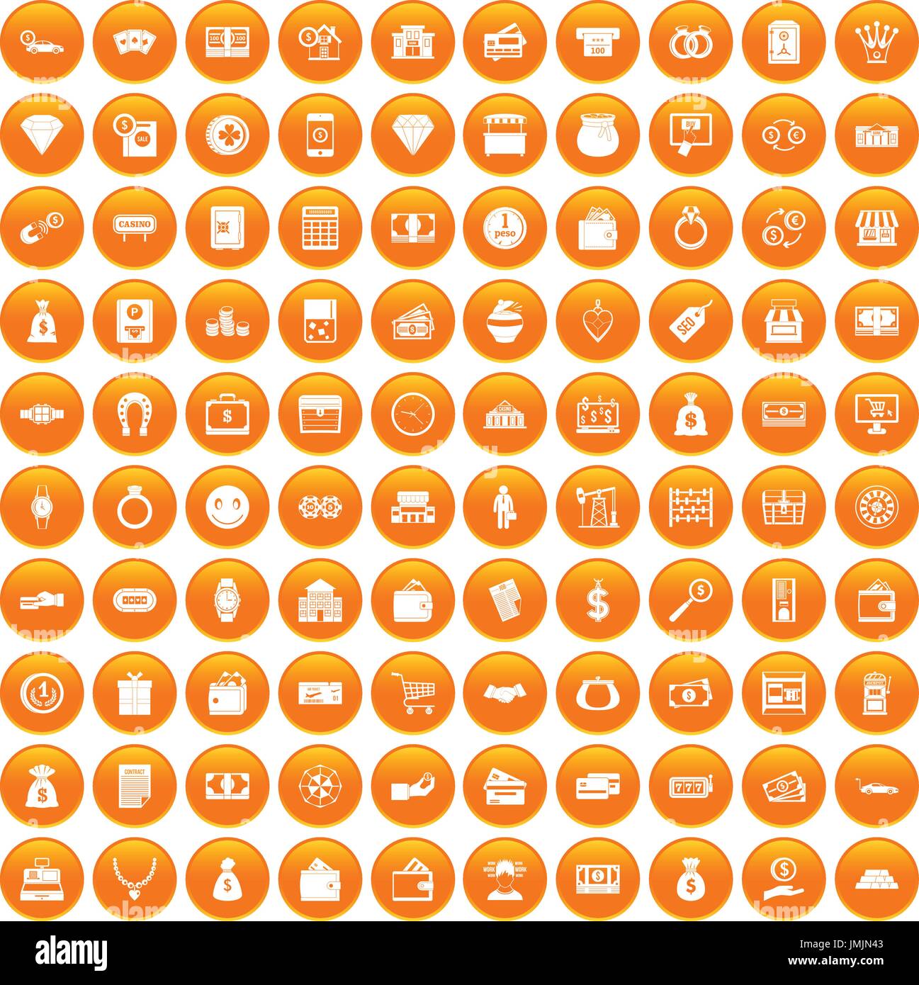 Orange bills Stock Vector Images - Alamy
