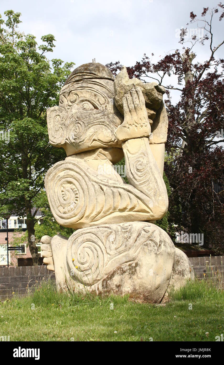 Maori sculpture hi-res stock photography and images - Alamy