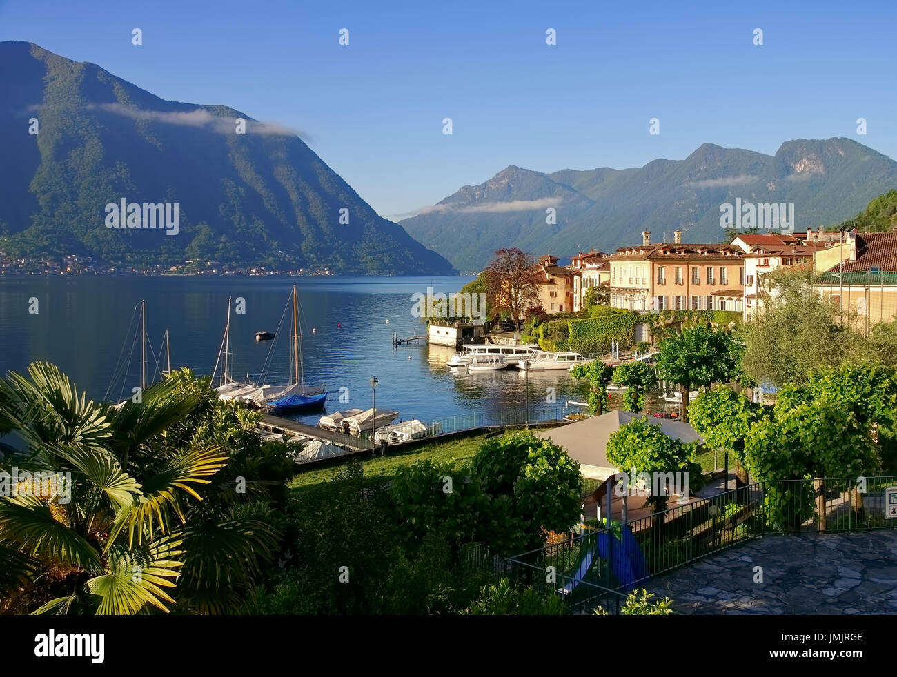 Sala Comacina Lake Como, Lombardy in Italy Stock Photo - Alamy