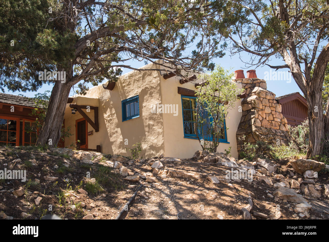 Grand Canyon Village, Grand Canyon National Park; Arizona; USA Stock ...
