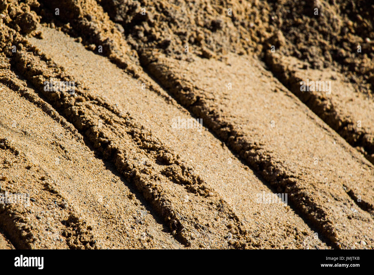 Sand for construction as a background Stock Photo - Alamy