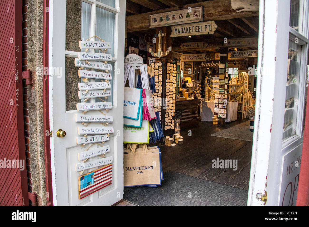 Souvenir shop, Nantucket Island, Massachusetts, USA Stock Photo - Alamy
