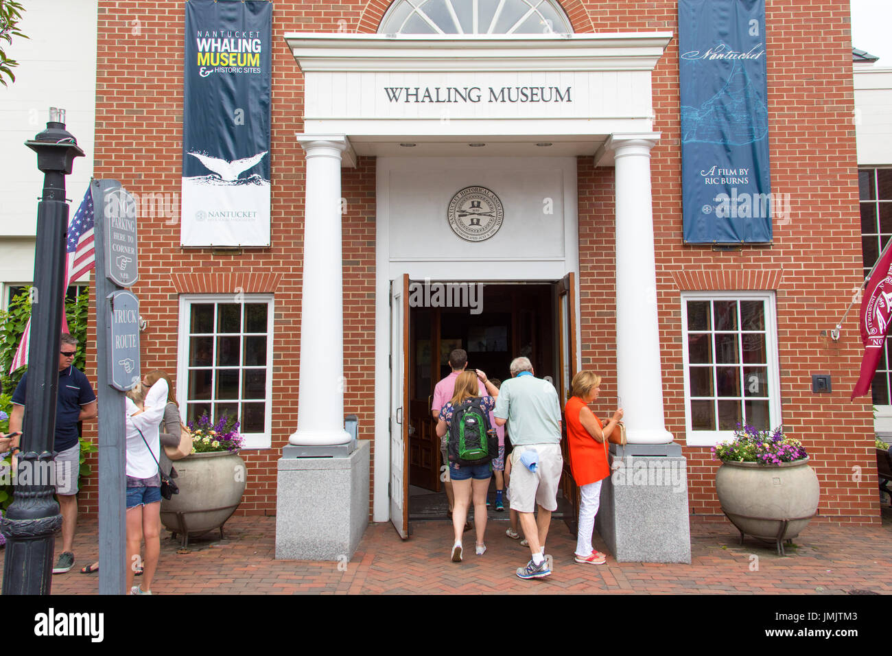 Whaling Museum, Nantucket Island, Massachusetts, USA Stock Photo - Alamy