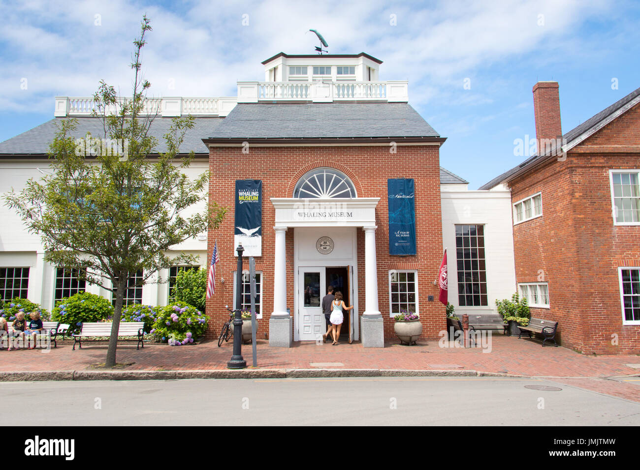 Whaling Museum, Nantucket Island, Massachusetts, USA Stock Photo - Alamy