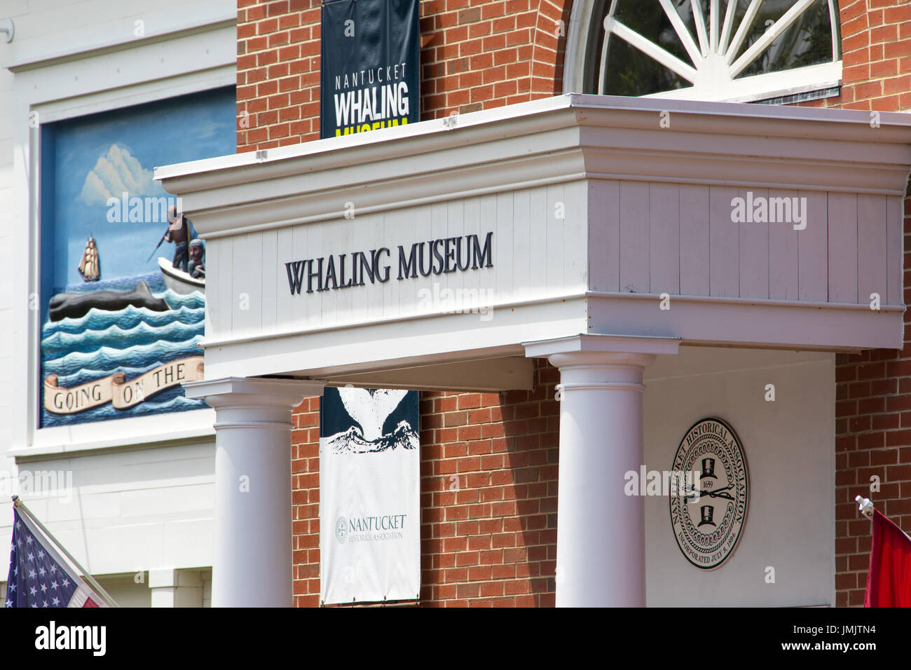Whaling Museum, Nantucket Island, Massachusetts, USA Stock Photo - Alamy
