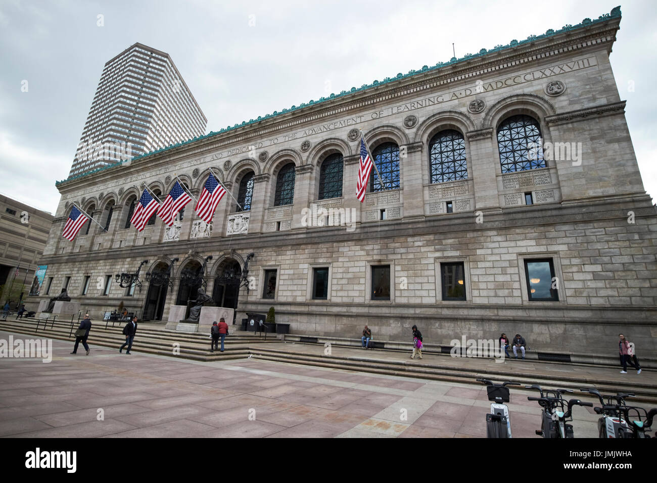 Boston public library hi-res stock photography and images - Alamy