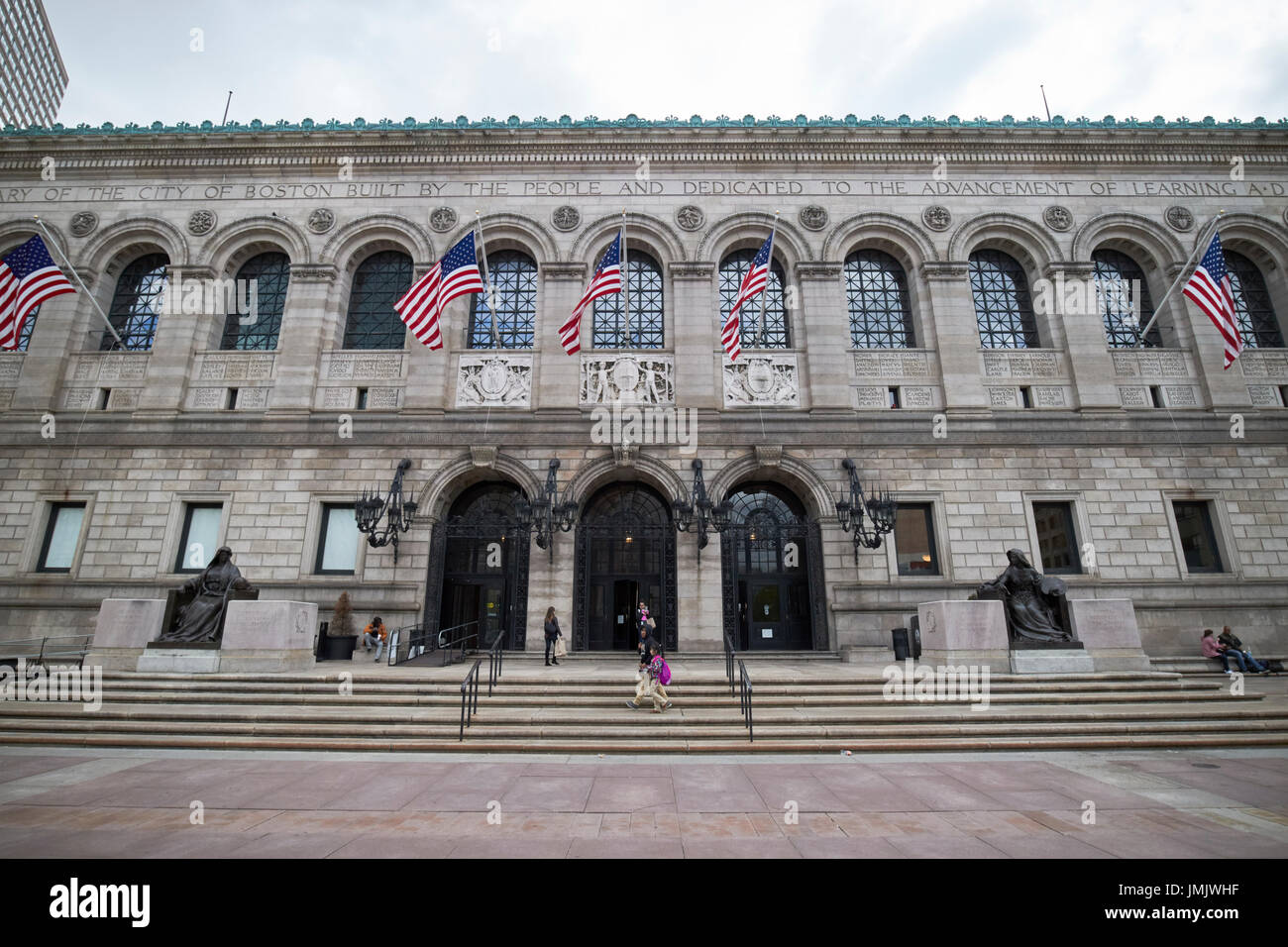 Boston public library hi-res stock photography and images - Alamy