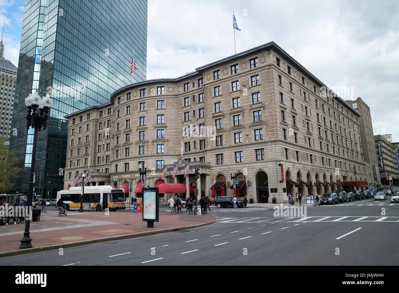 fairmont copley plaza hotel Boston USA Stock Photo - Alamy