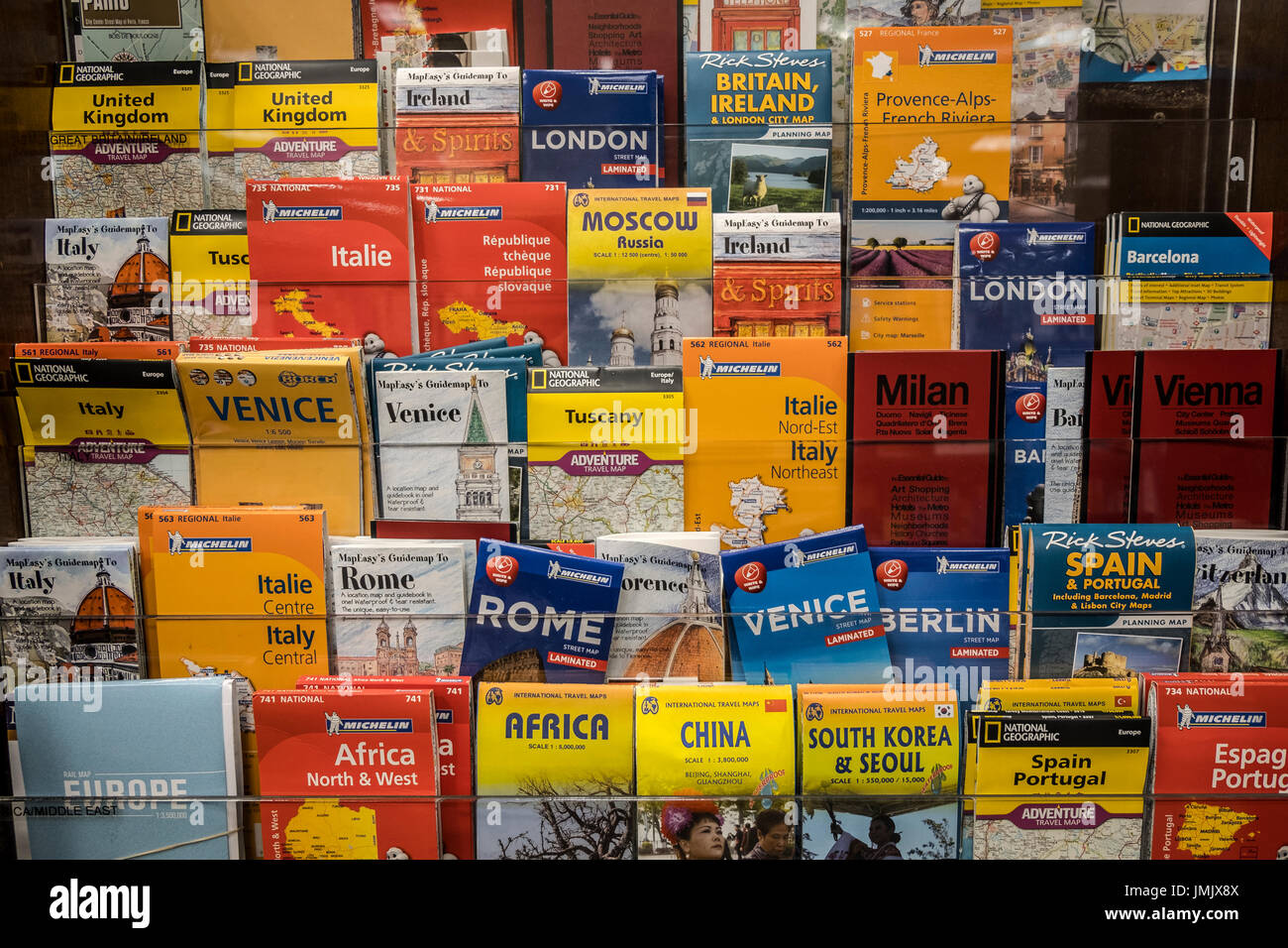 World touristic guides Stock Photo - Alamy