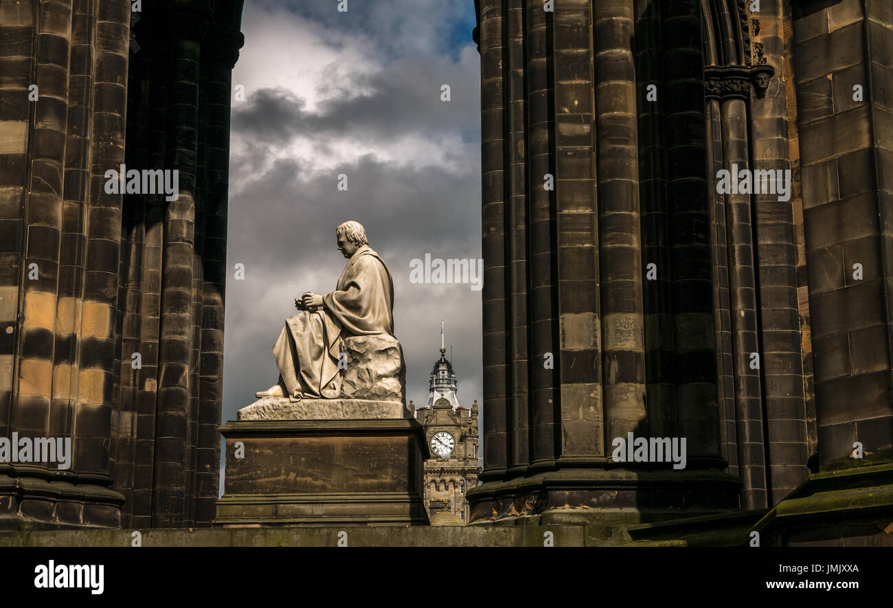 Scott monument, Princes Street, Edinburgh, Scotland, UK, by George ...