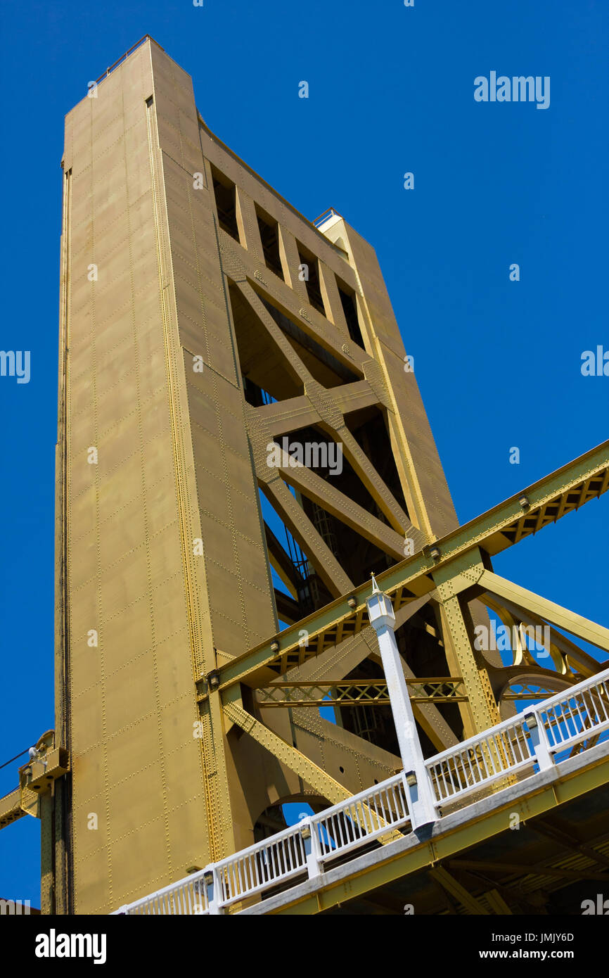 Downtown sacramento bridge hi-res stock photography and images - Alamy