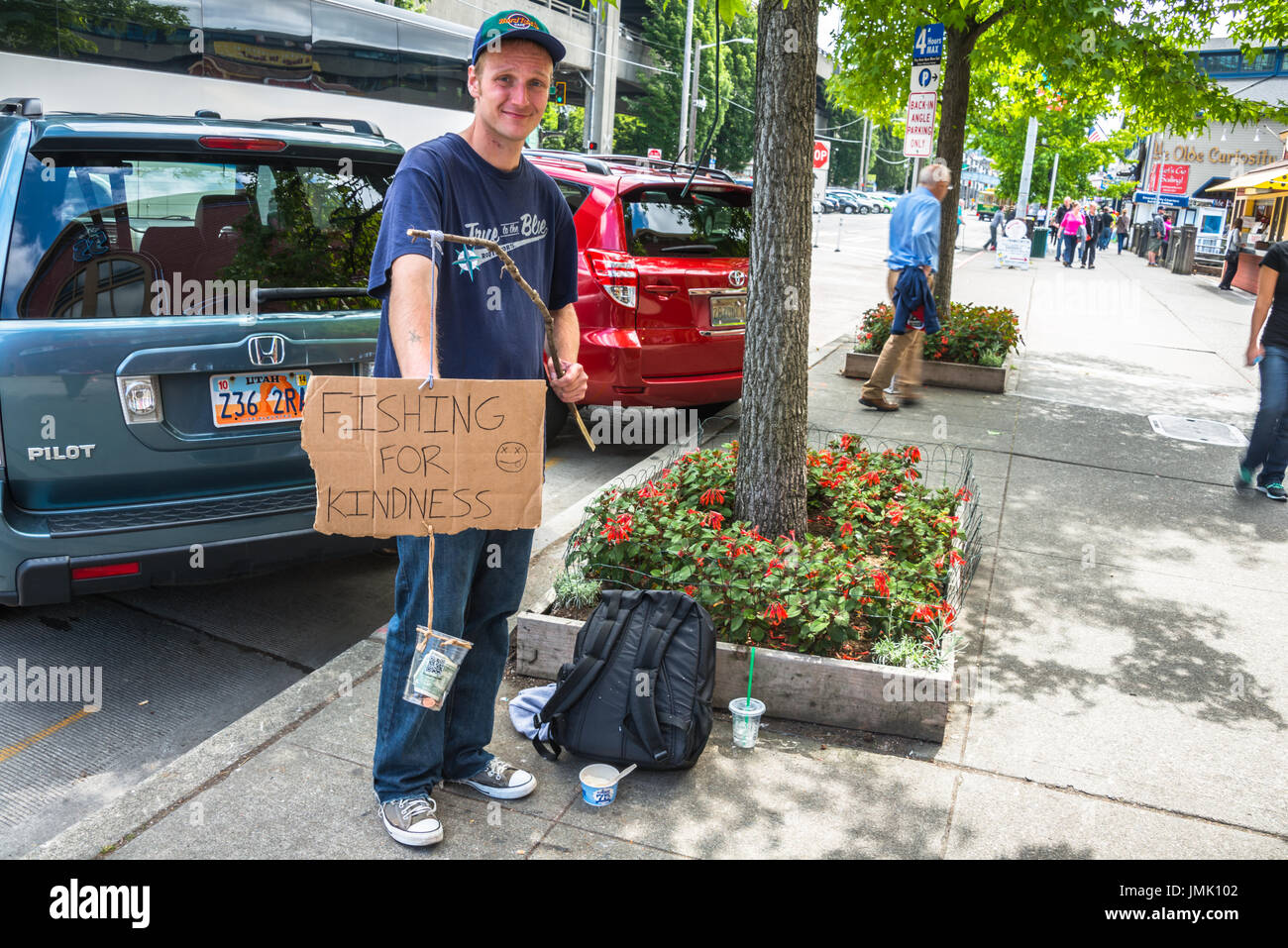 Panhandling hi-res stock photography and images - Alamy