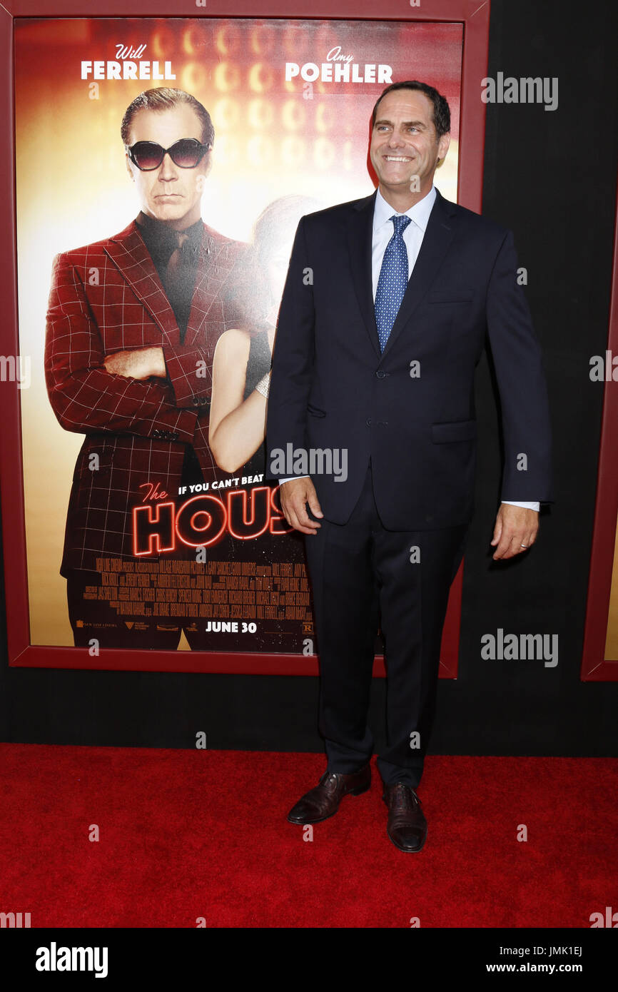 Los Angeles premiere of 'The House' - Arrivals Featuring: Andy Buckley ...