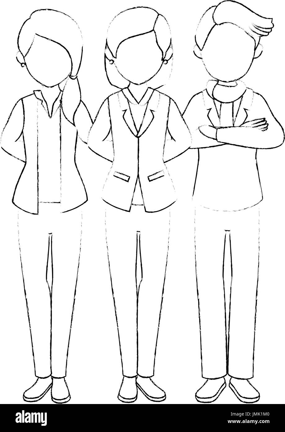 isolated partners group icon vector illustration graphic design Stock ...