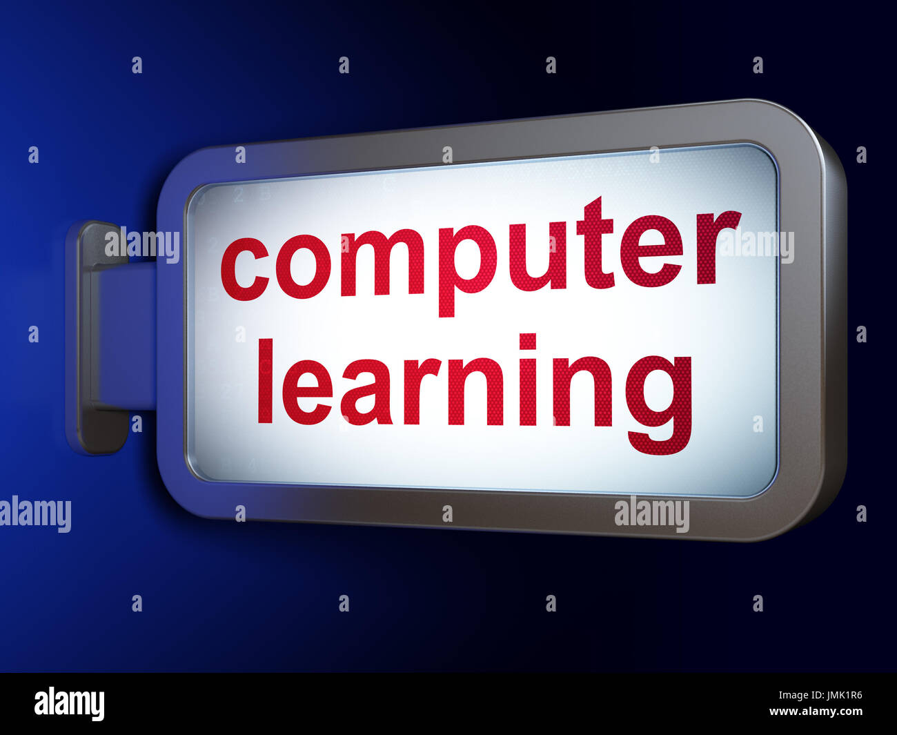 Learning concept: Computer Learning on billboard background Stock Photo ...