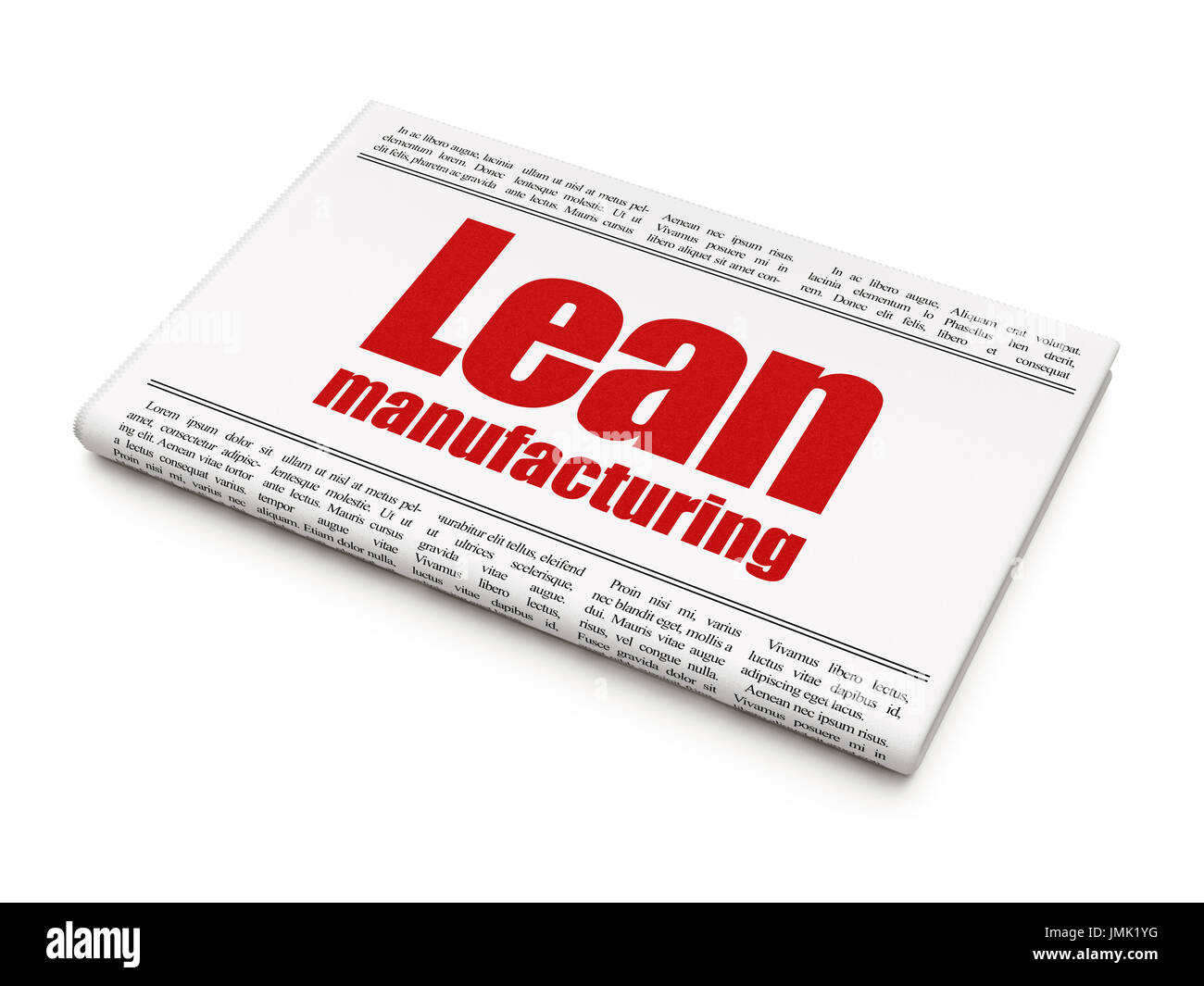 Lean manufacturing plant Cut Out Stock Images & Pictures - Alamy