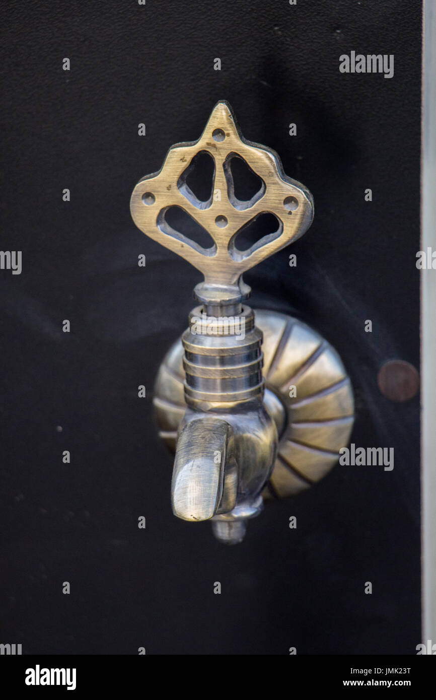 Turkish Ottoman style water tap examples Stock Photo - Alamy