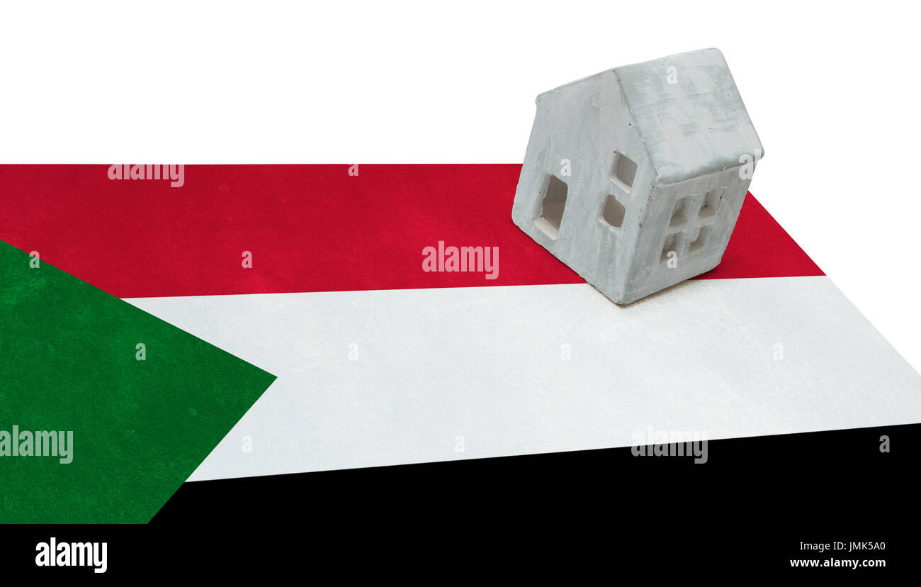 Small house on a flag - Living or migrating to Sudan Stock Photo - Alamy Small house on a flag - Living or migrating to Sudan Stock Photo - Alamy