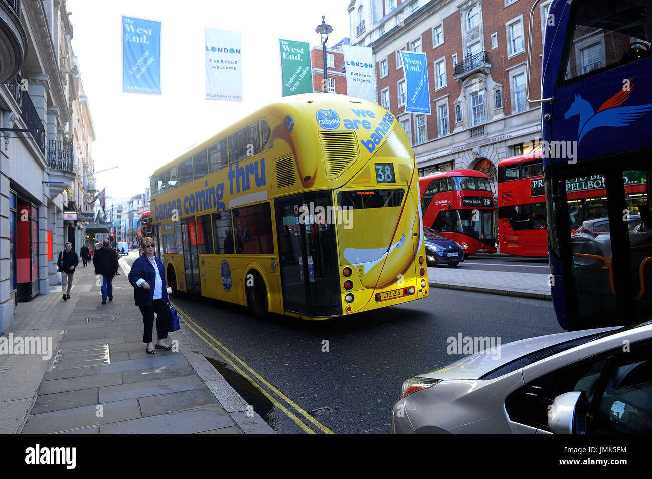 Yellow Double Decker Bus High Resolution Stock Photography and Images ...