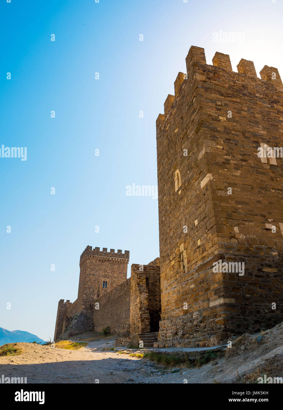 ancient stone castle Stock Photo - Alamy