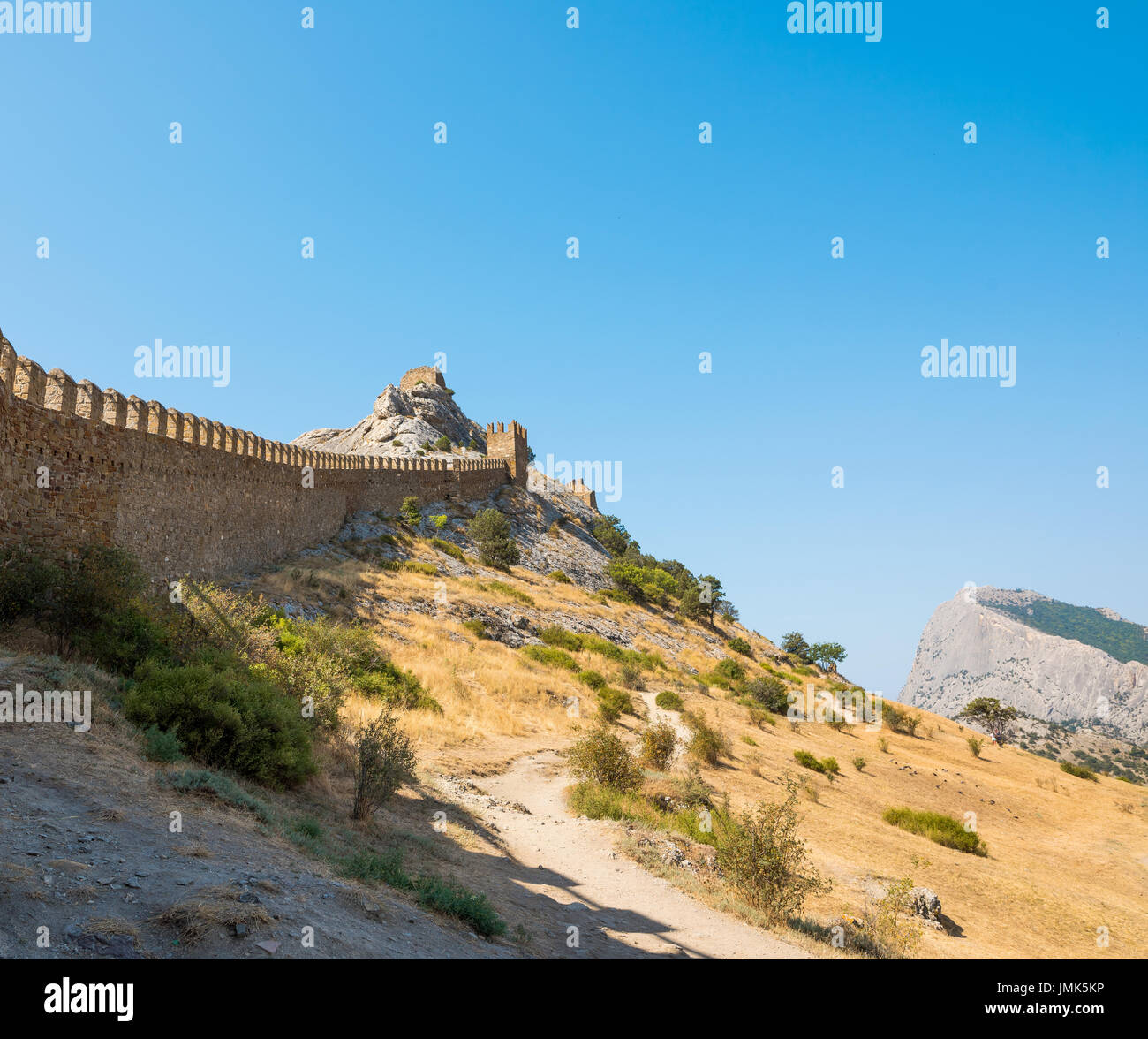 ancient stone castle Stock Photo - Alamy