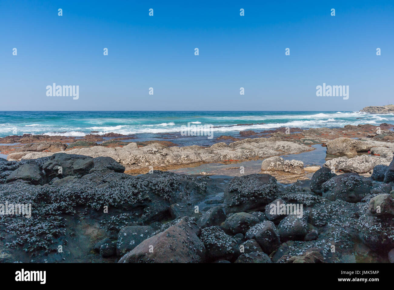Shakas Rock Beach Stock Photo - Alamy