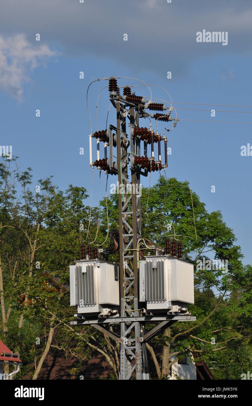 Transformer column hi-res stock photography and images - Alamy