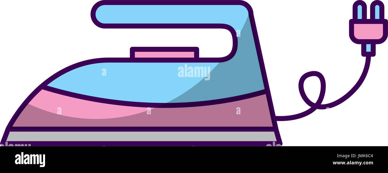 iron clothes isolated icon Stock Vector Image & Art - Alamy