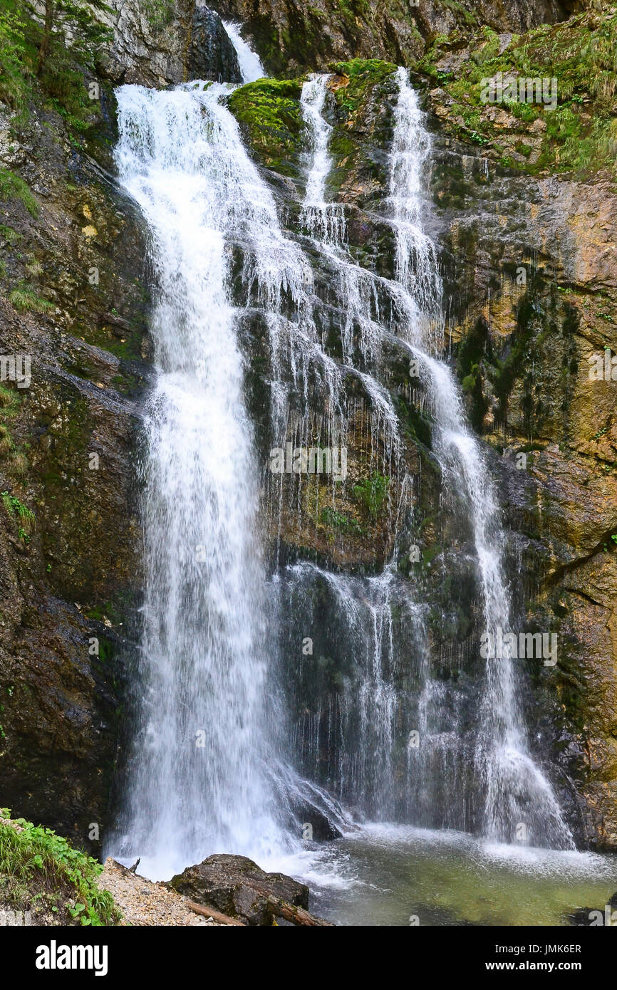 Waterfall at Wasserlochklamm, Austria Stock Photo - Alamy