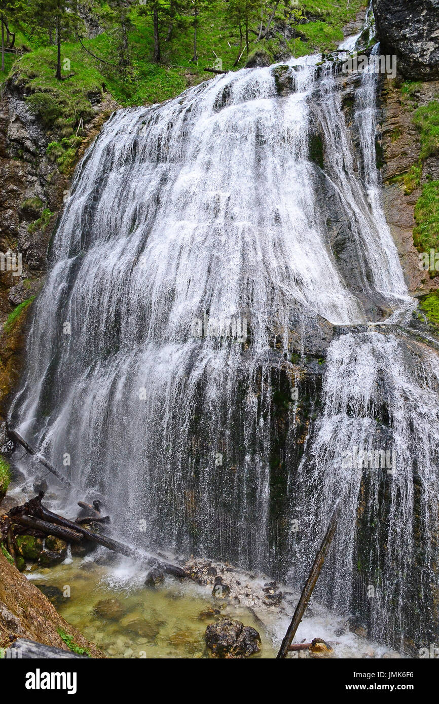 Waterfall at Wasserlochklamm, Austria Stock Photo - Alamy