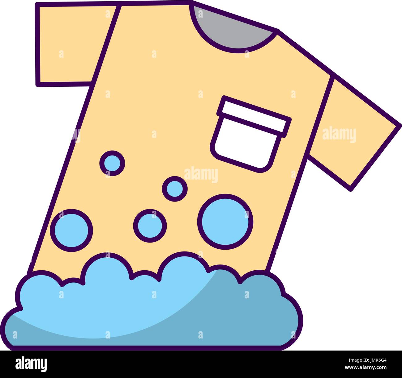 Laundry garments washing icon Stock Vector Image & Art - Alamy