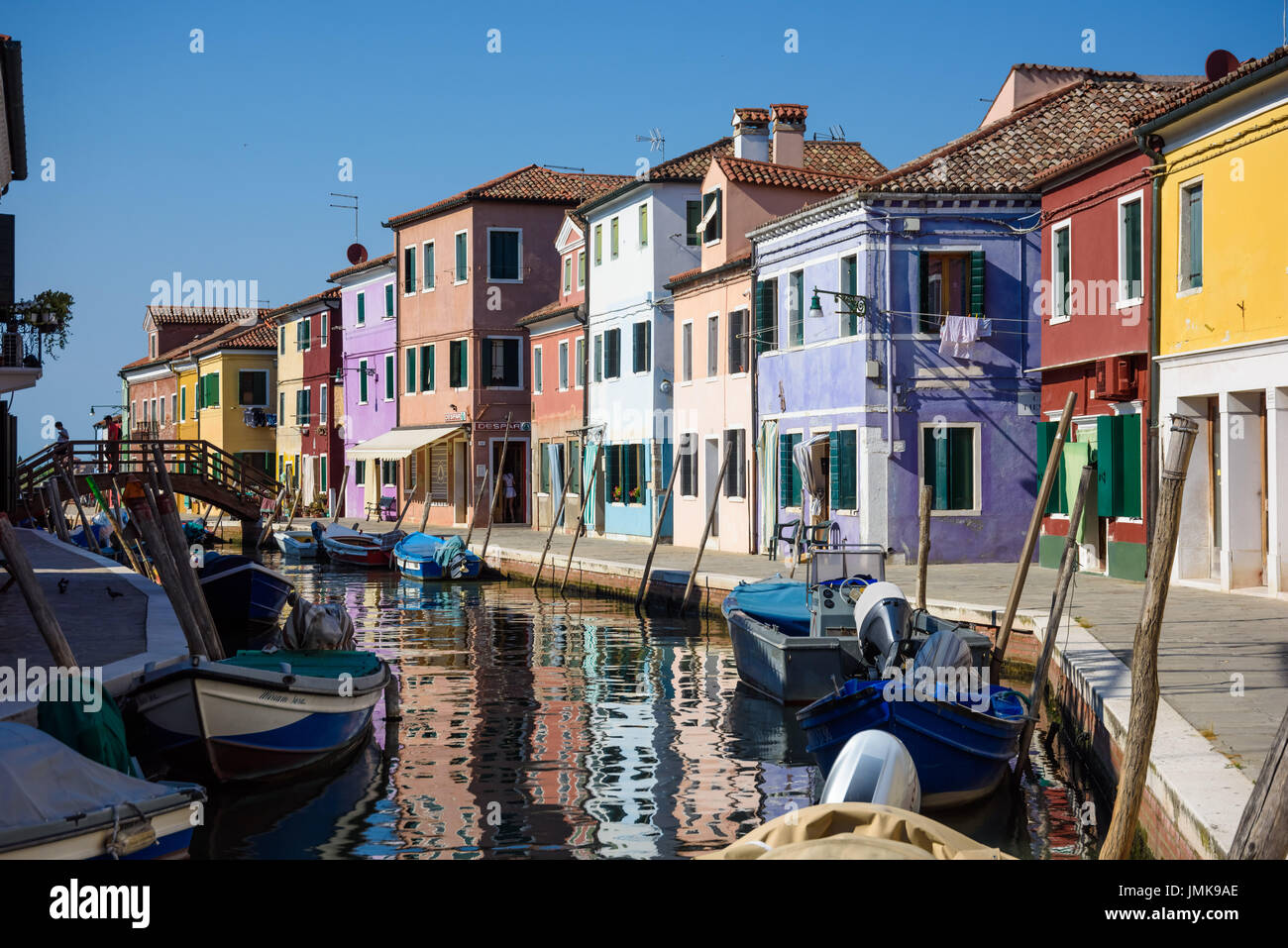 Venedig, Burano - Venice, Burano Stock Photo - Alamy