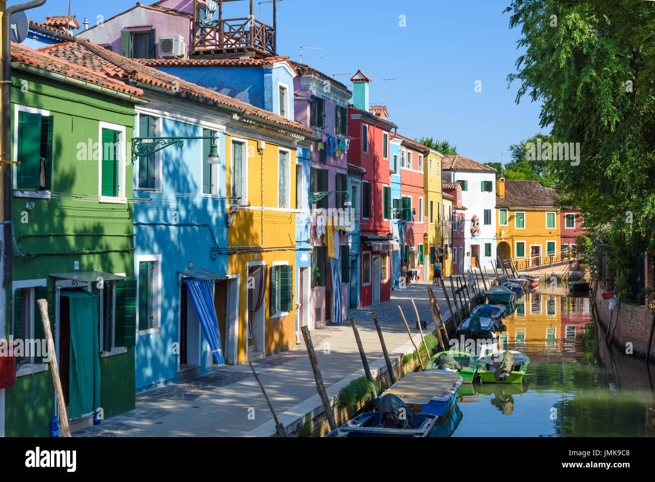 Venedig, Burano - Venice, Burano Stock Photo - Alamy