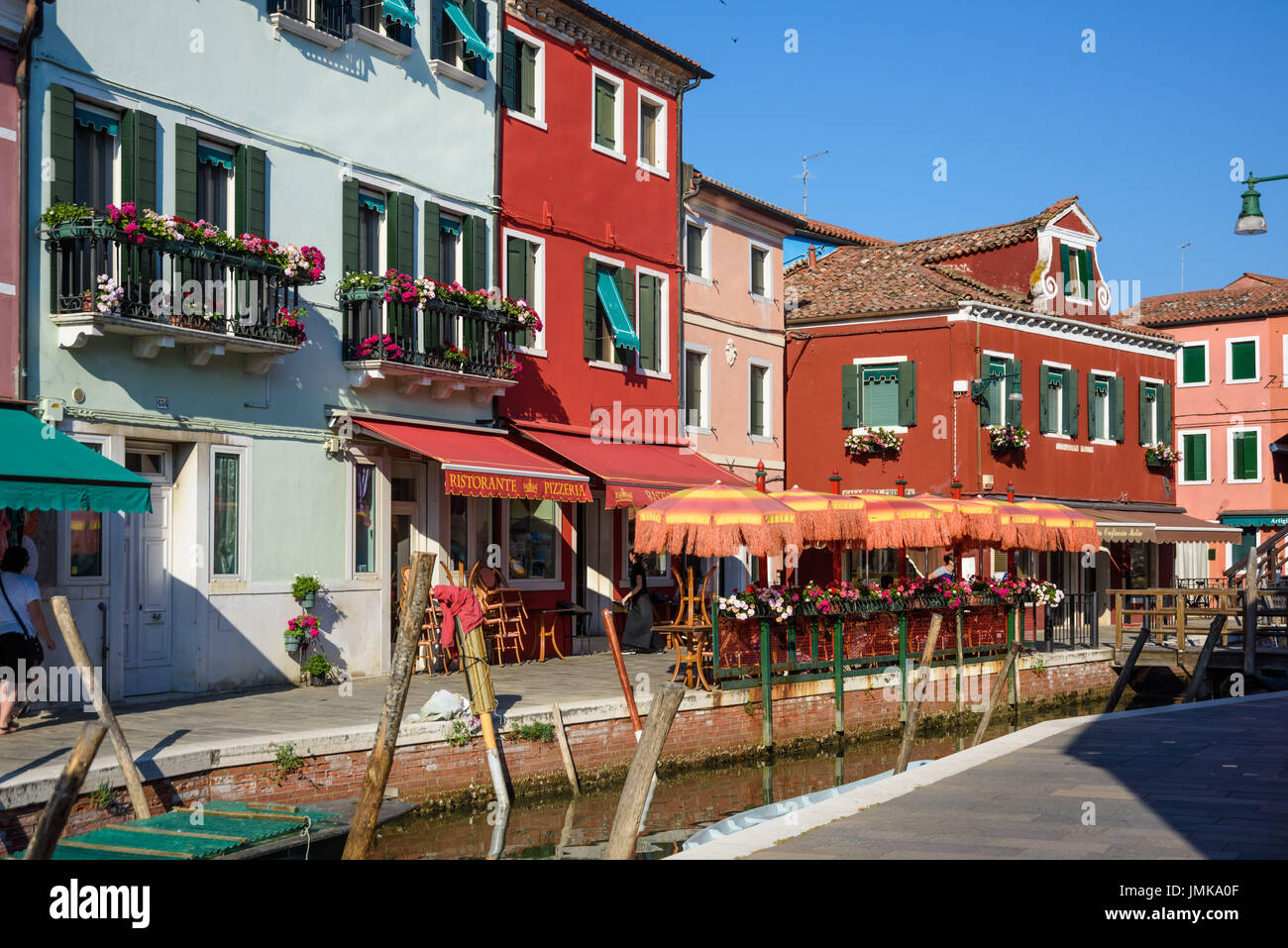 Venedig, Burano - Venice, Burano Stock Photo - Alamy