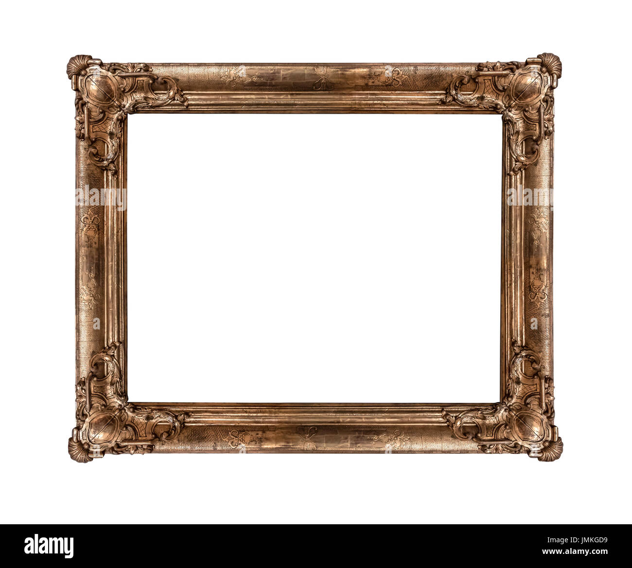 Golden ornate picture frame hi-res stock photography and images - Alamy