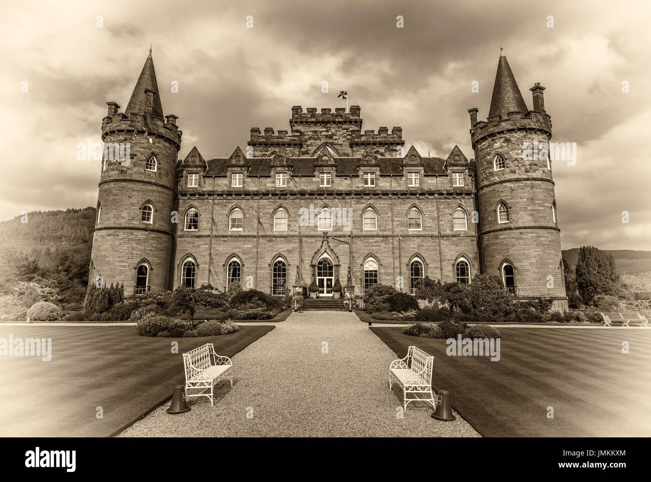 Scottish medieval architecture hi-res stock photography and images - Alamy