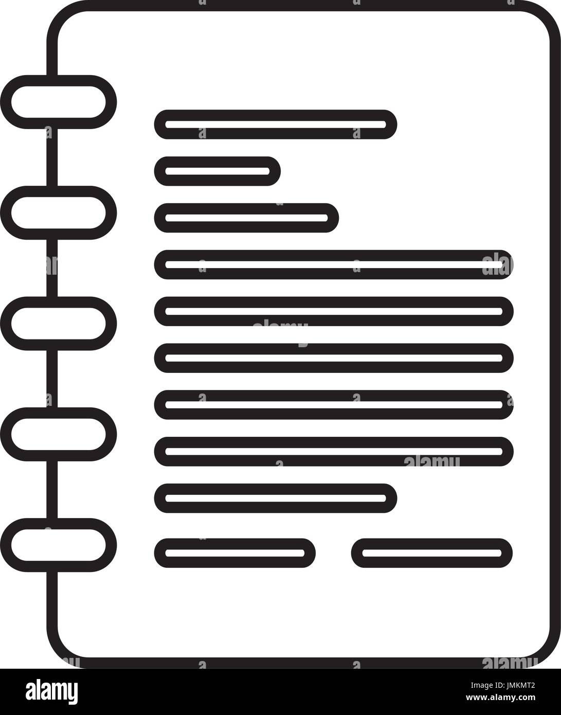 notebook icon over white background vector illustration Stock Vector ...