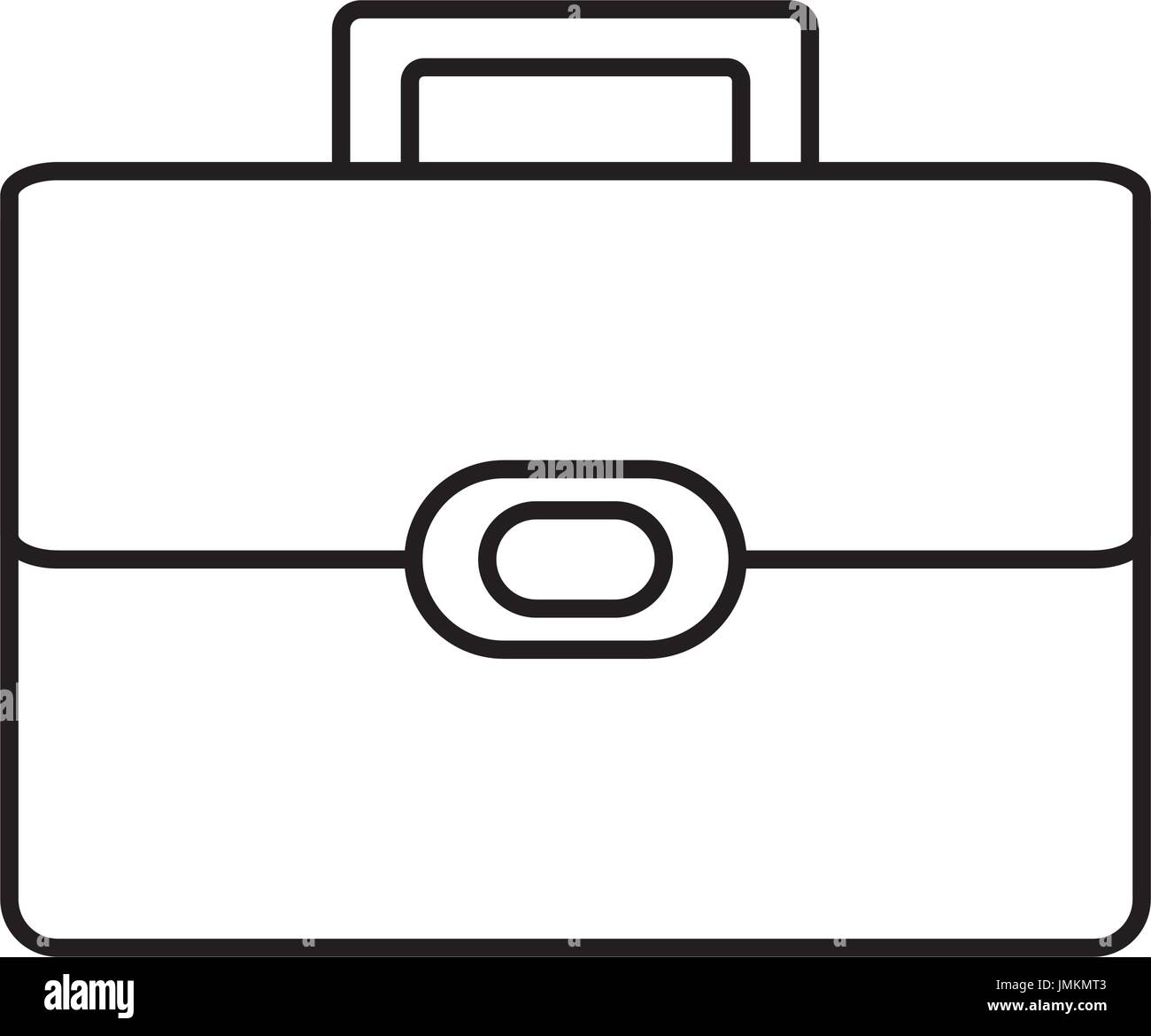 business briefcase icon over white background vector illustration Stock ...