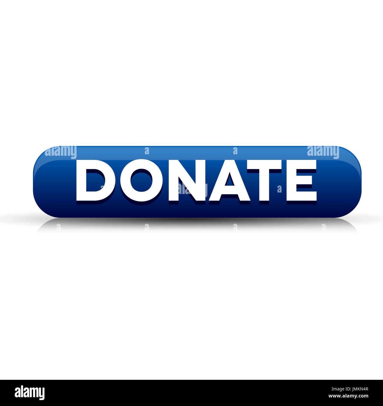 Blue contribution give help Cut Out Stock Images & Pictures - Alamy