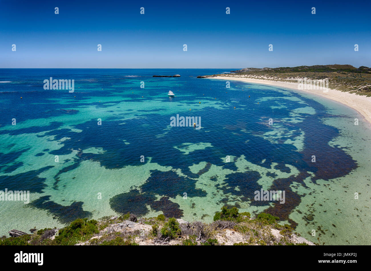 Bay on Rottnest Island Australia Stock Photo - Alamy