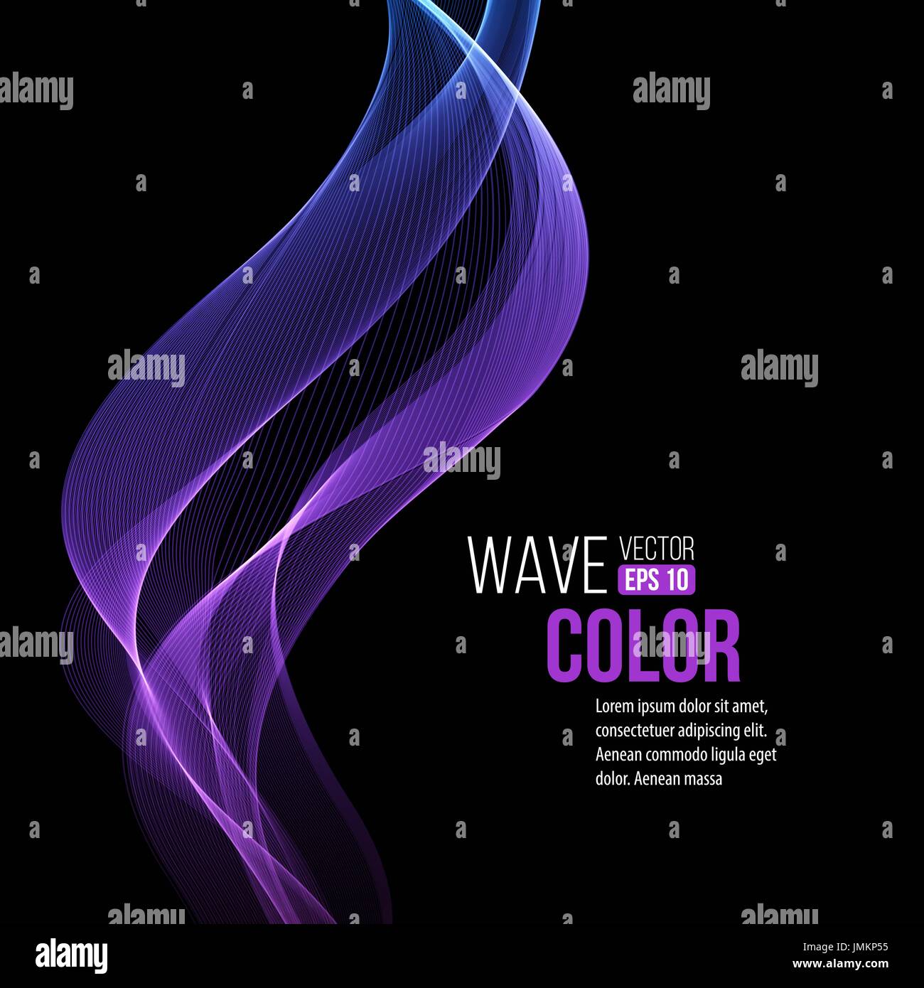Wave vector lines hi-res stock photography and images - Alamy