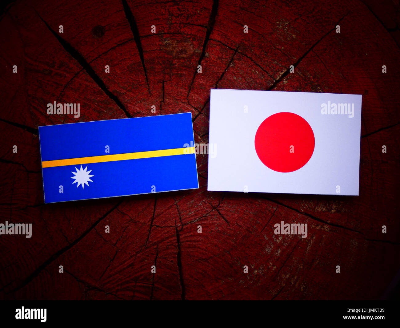 Japan nauru flag hi-res stock photography and images - Alamy
